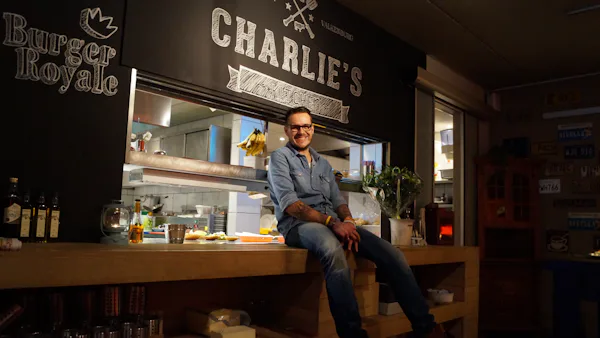 Charles Otten start met Charlie's Burgers & Steaks