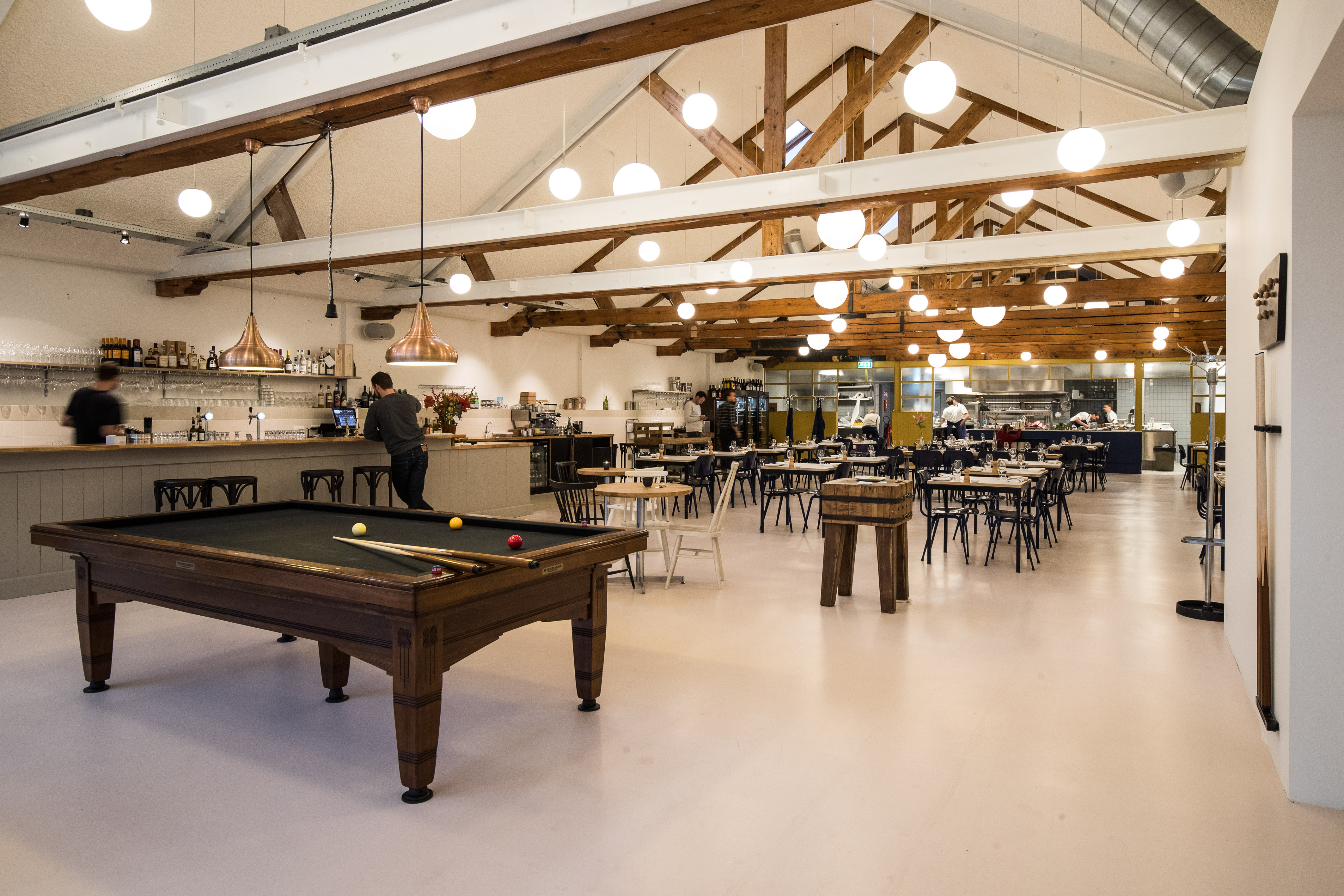 Horecainterieur: restaurant Entrepot in Amsterdam