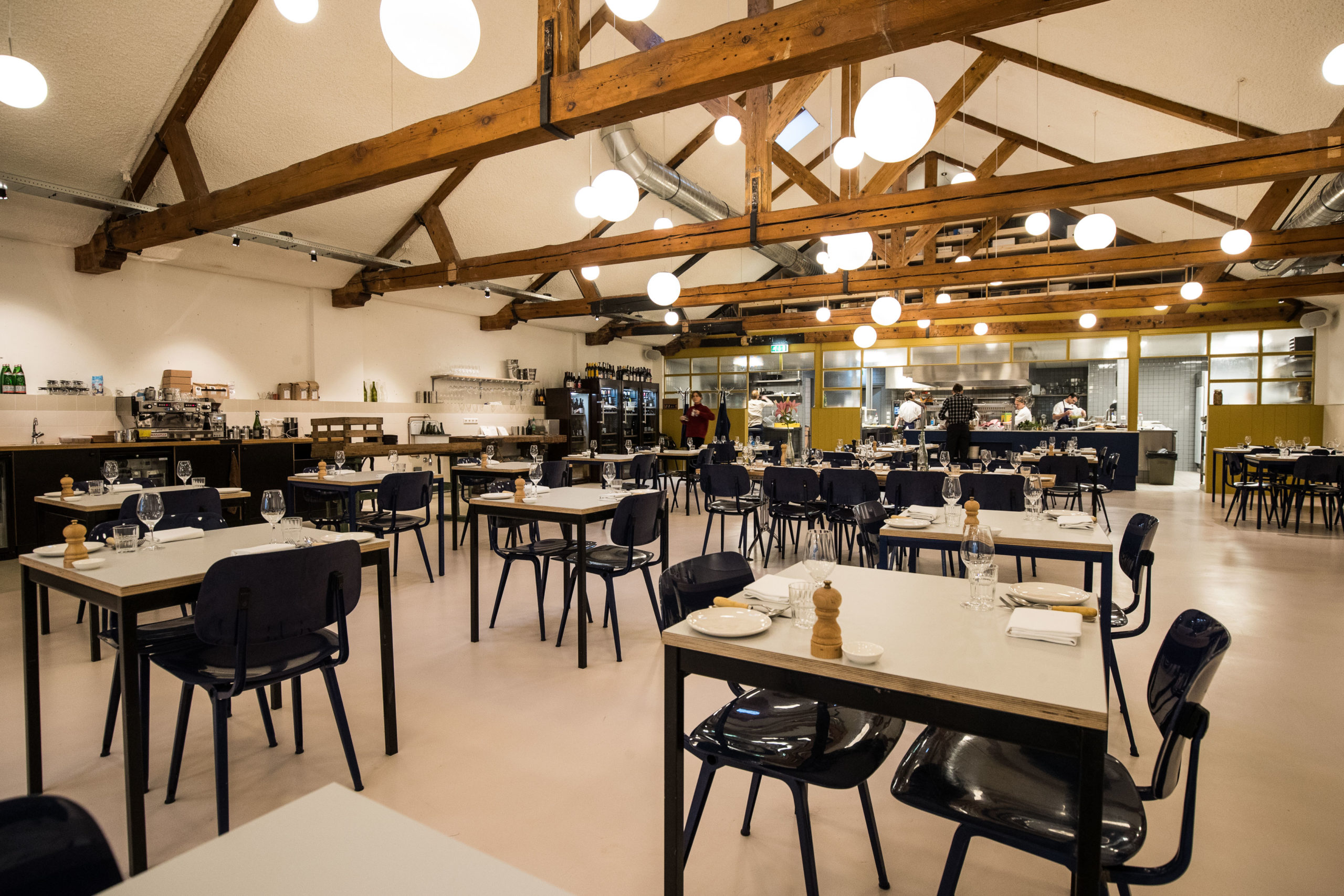 Horecainterieur: restaurant Entrepot in Amsterdam