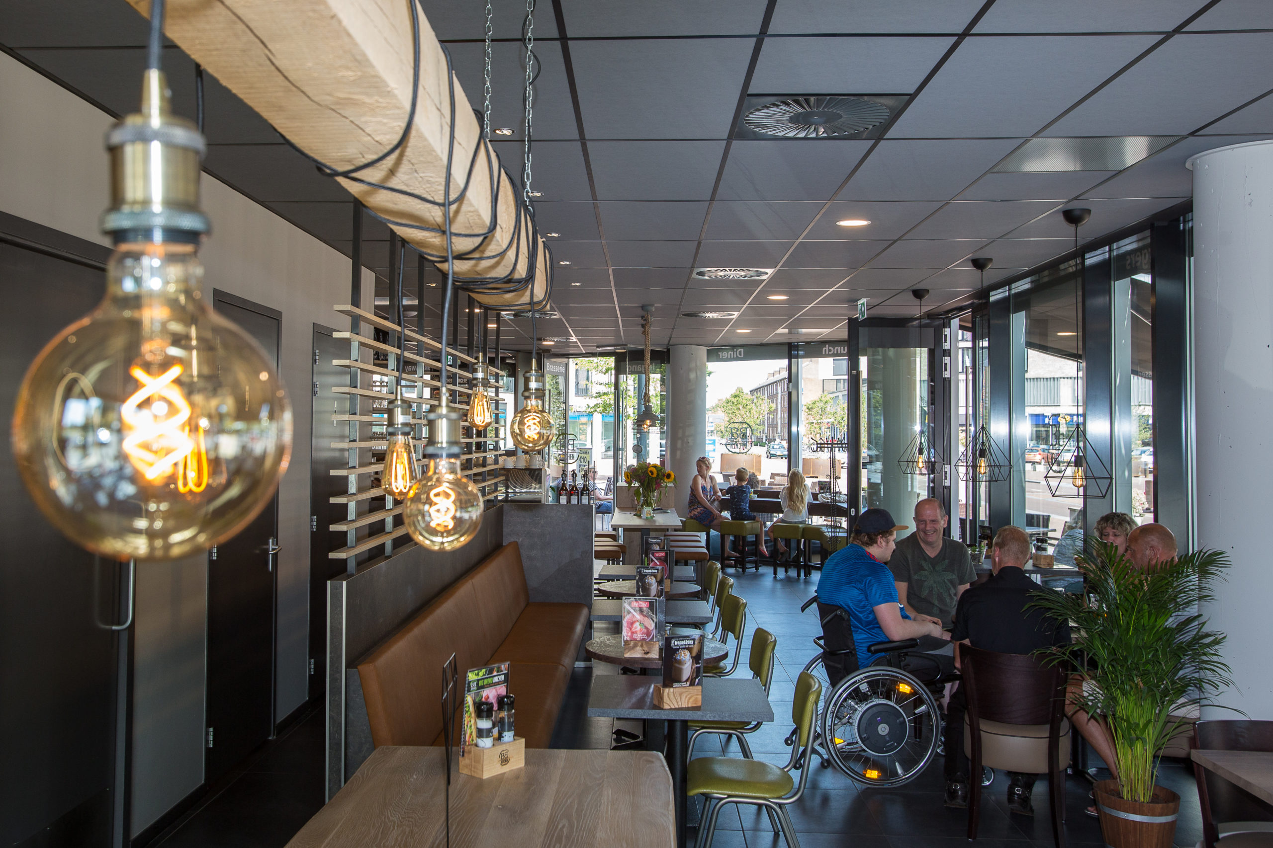 Ruimte en licht bij Big Bread Kitchen