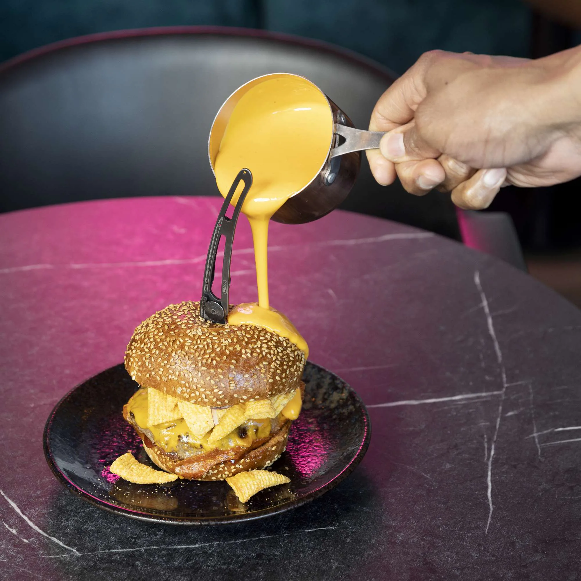 Hamburgertips van de koning